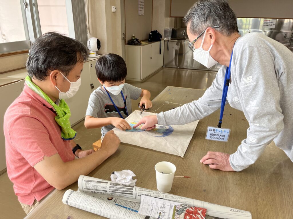 【現地レポート】『ジモティビティ』 親子で凧作り教室 | 地元をもっと知る！地域の情報ポータルサイト・JIMOTTO（ジモット）